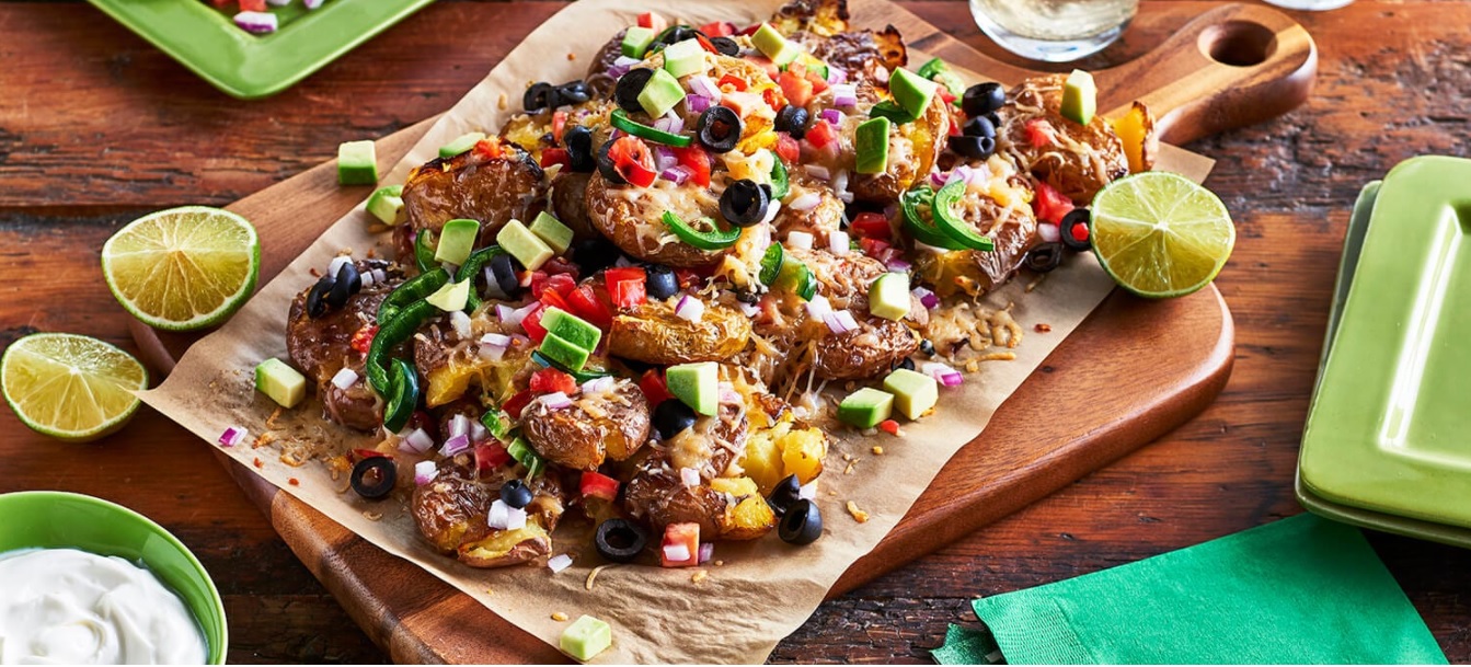 » Fully Loaded Nacho Potatoes