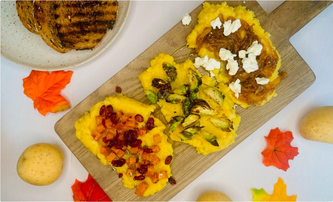 » Fall Harvest Mashed Potato Board