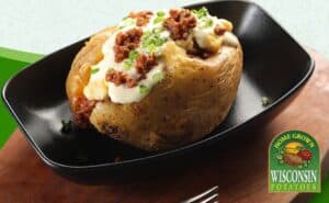 Ground Beef Stuffed Potatoes Recipe - Eat Wisconsin Potatoes
